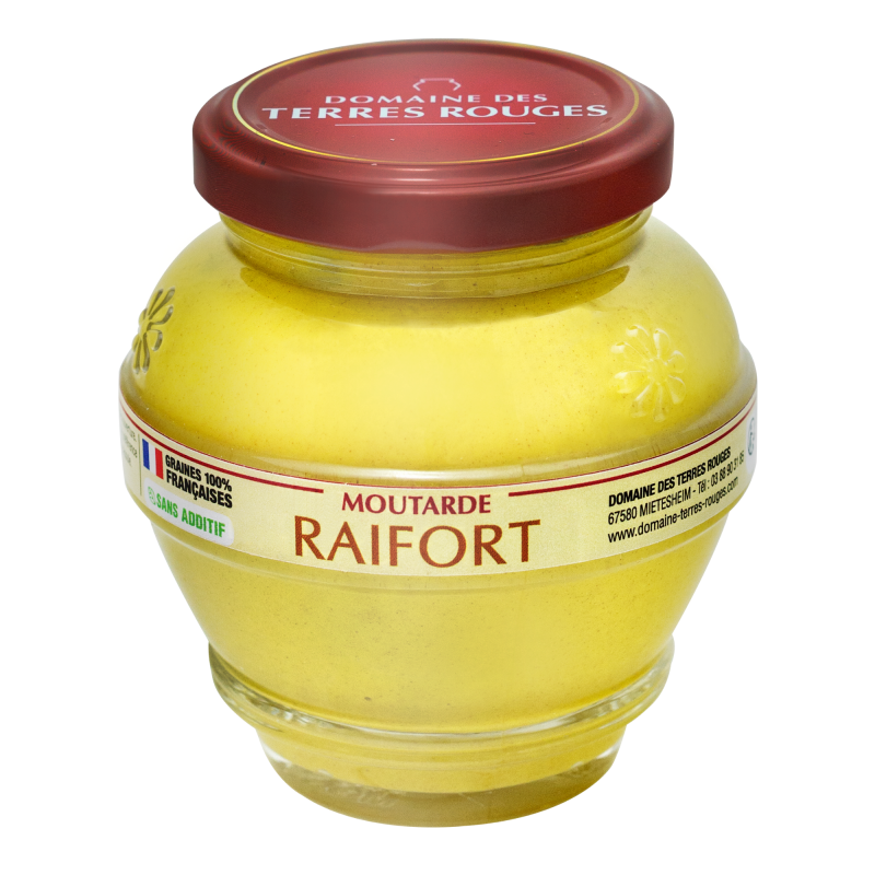 Moutarde au Raifort graines françaises sans additifs - La Boutique des ...