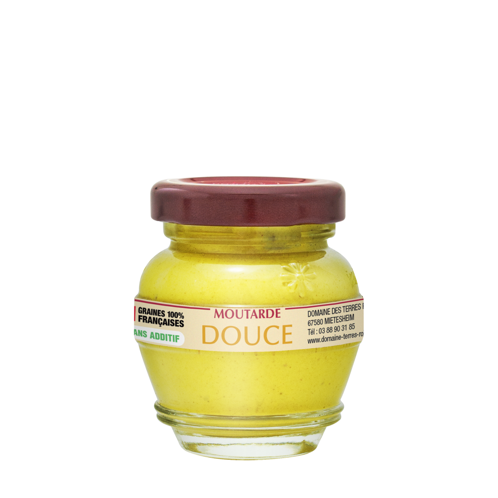 Moutarde Douce graines françaises sans additifs - La Boutique des ...