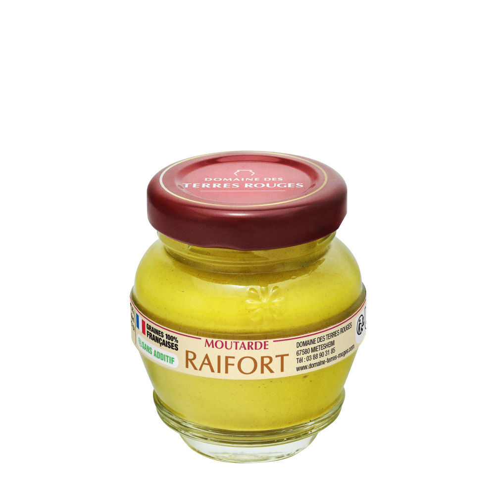Moutarde au Raifort graines françaises sans additifs - La Boutique des ...