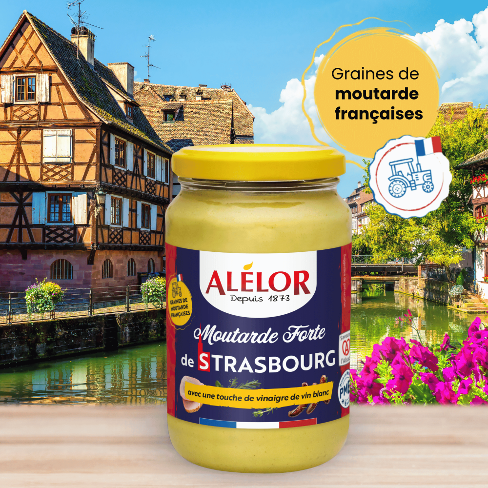 Moutarde Forte de Strasbourg - La Boutique des Condiments