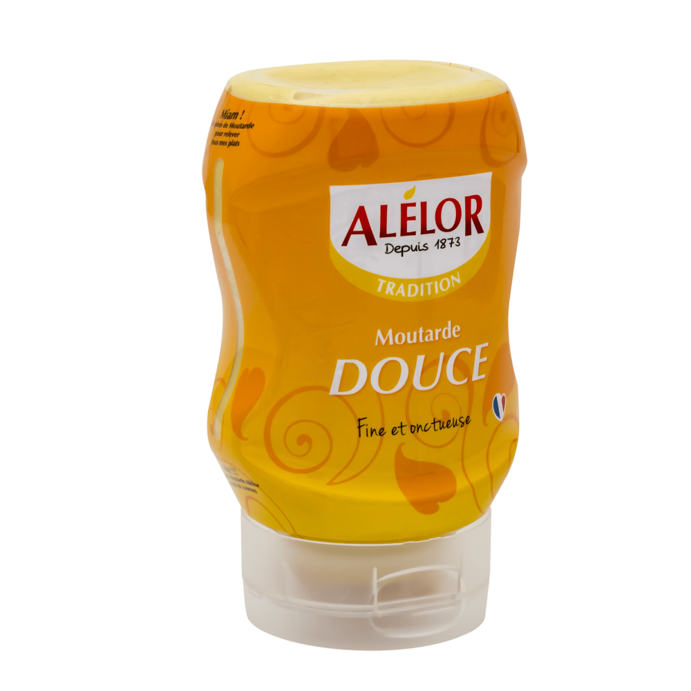 Moutarde Douce d'Alsace Flacon Souple - La Boutique des Condiments