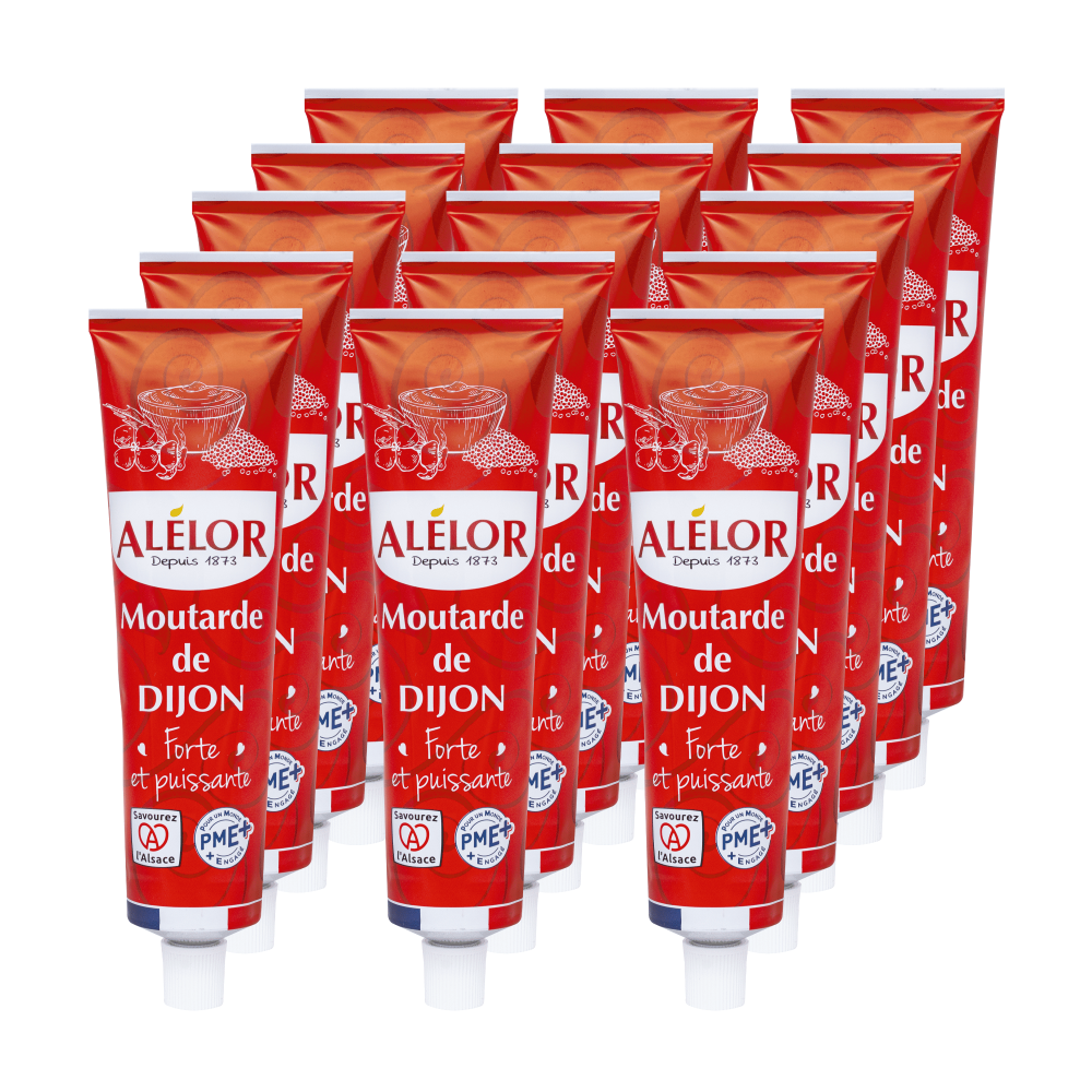 Pack 15 Tubes Moutarde de Dijon - La Boutique des Condiments