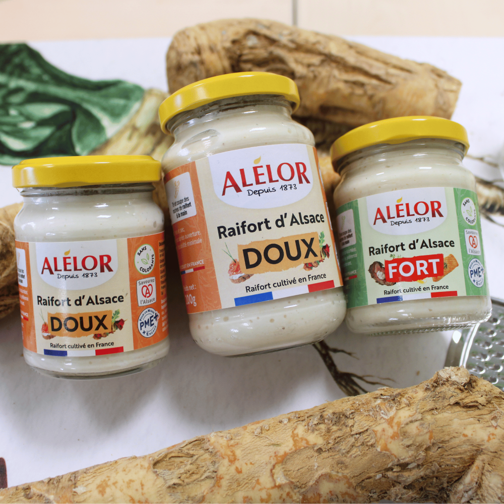 Raifort d'Alsace Doux - La Boutique des Condiments