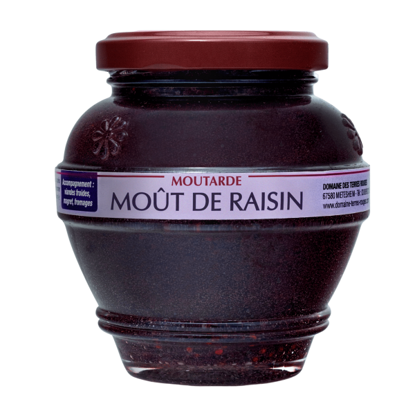 Moutarde au Moût de Raisin - La Boutique des Condiments