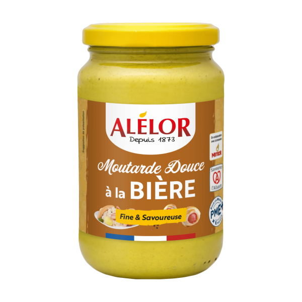 Moutarde Douce à la Bière - La Boutique des Condiments