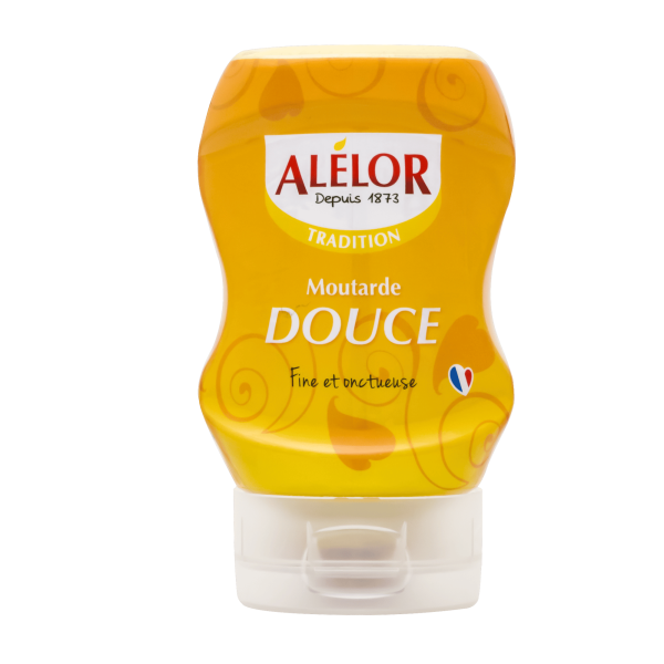 Moutarde Douce d'Alsace Flacon Souple - La Boutique des Condiments