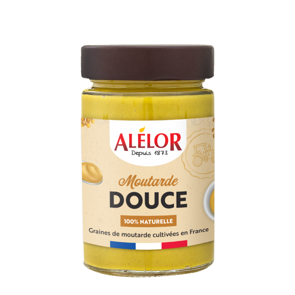 Moutarde douce 100% Naturelle - La Boutique des Condiments